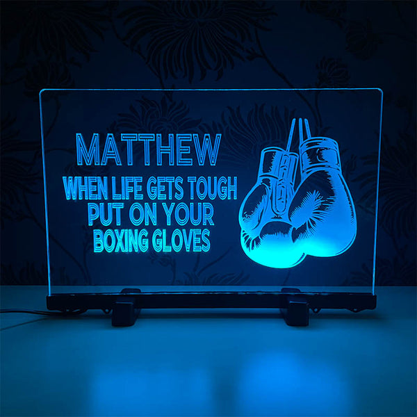 Ring Ready Boxer's Glow Sign – Crafter Bella
